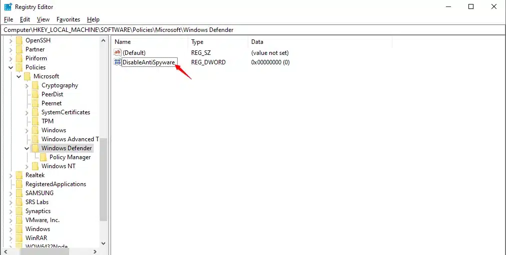 How To Disable Windows Defender in Windows 10 Permanently
