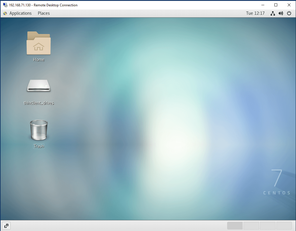 XRDP Server On Cent OS 7 VPS